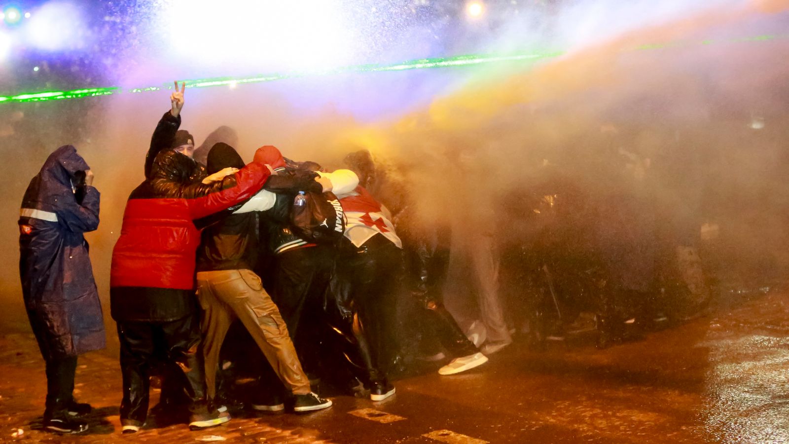 Georgia: Fourth night of clashes in Tbilisi amid reports protests are ...