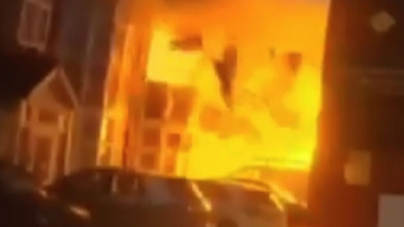 Watch: Moment explosion wrecks house in Ilford, east London | News UK ...