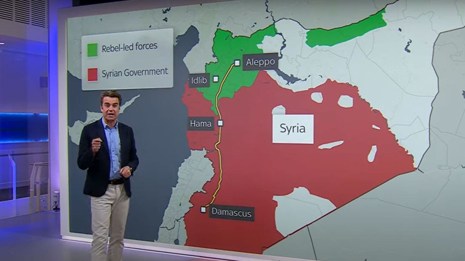 How much land have Syrian rebels captured? | News UK Video News | Sky News