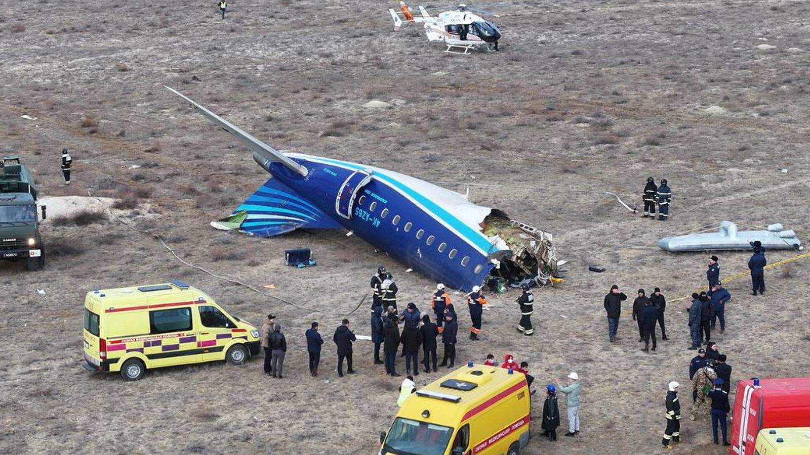 Azerbaijan Airlines crash: Russian air defences may have shot down passenger jet after ...