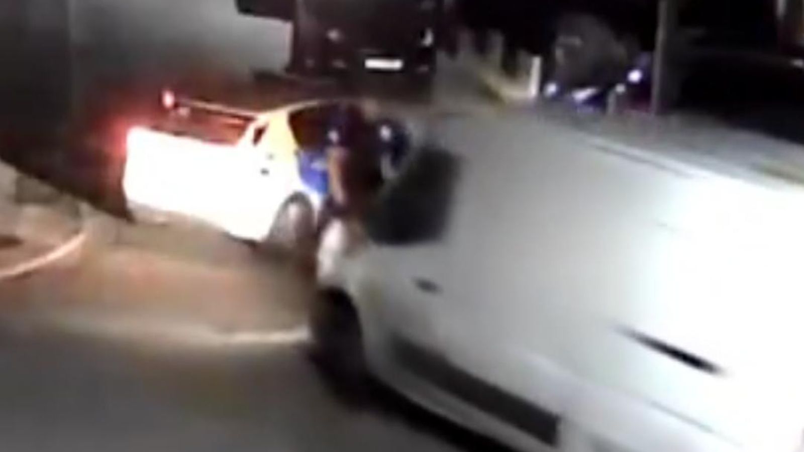 Man jailed for ramming van into police officer in Manchester | News UK ...