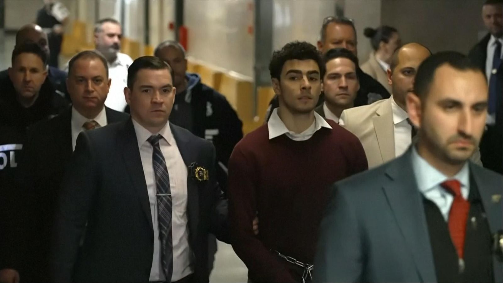 Luigi Mangione pleads not guilty at New York court | US News | Sky News