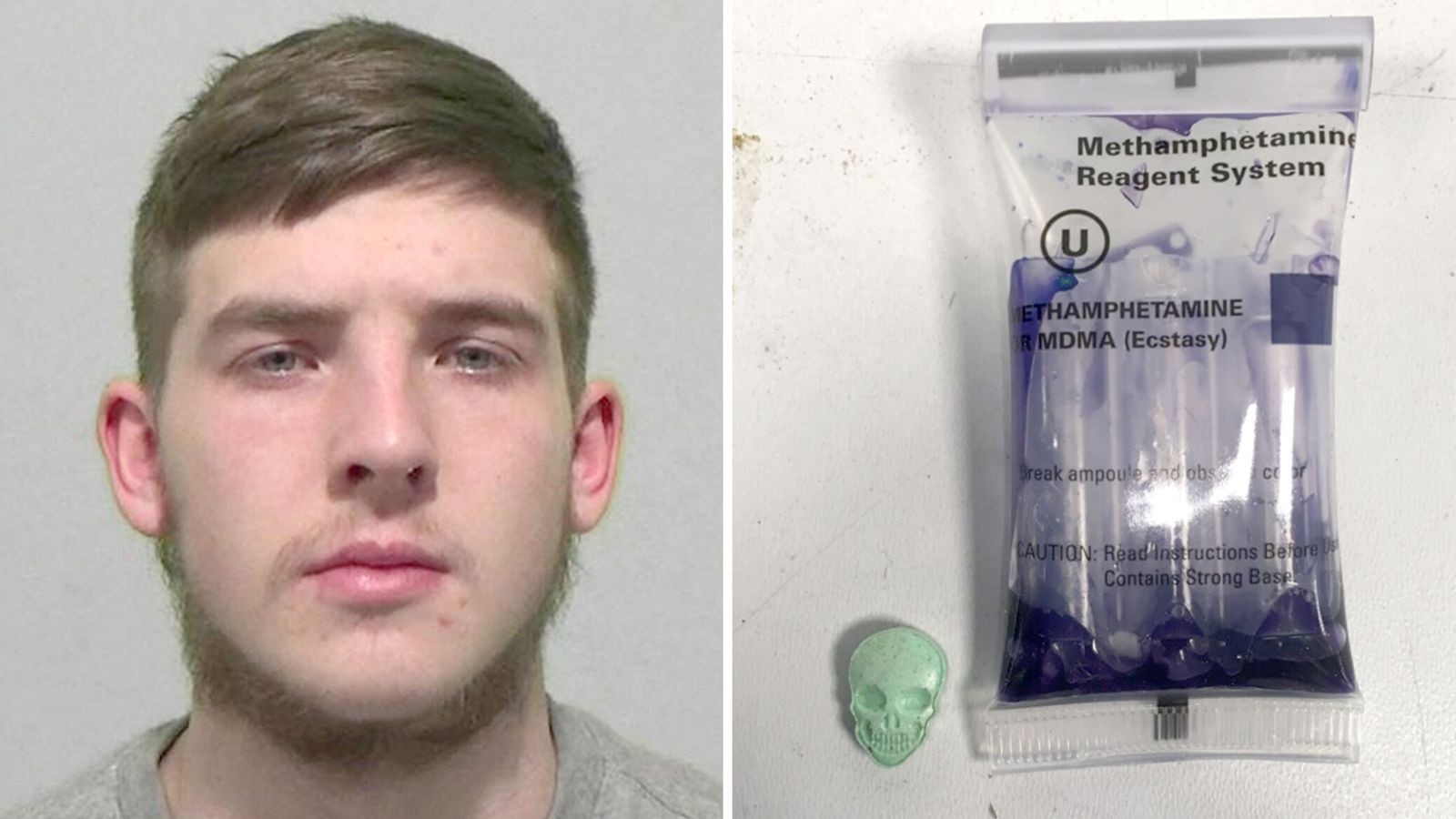 Man jailed for attempting to import 29,000 skull-shaped ecstasy tablets ...