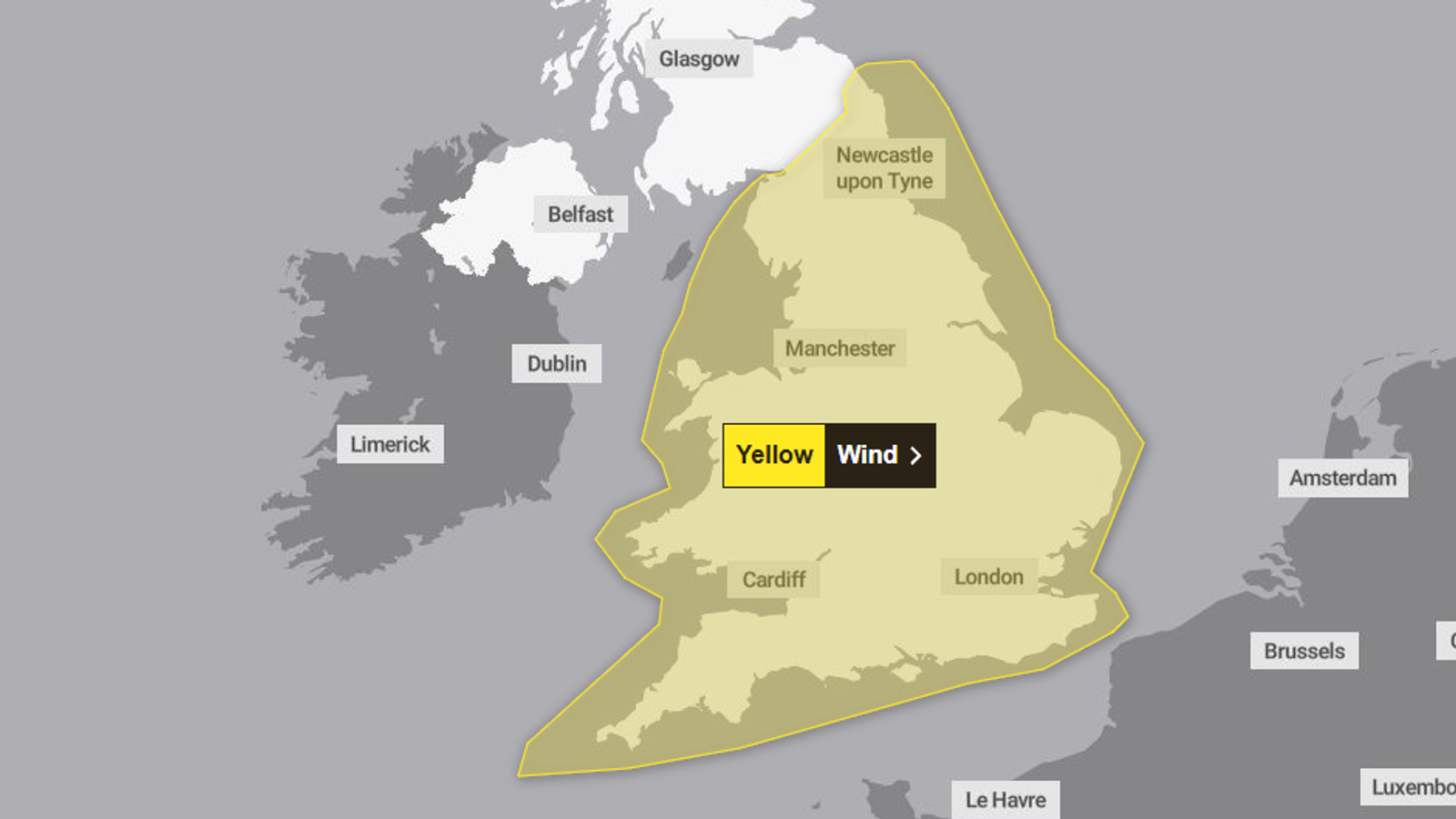 Fresh weather warning in place after Storm Darragh wreaks havoc | UK ...