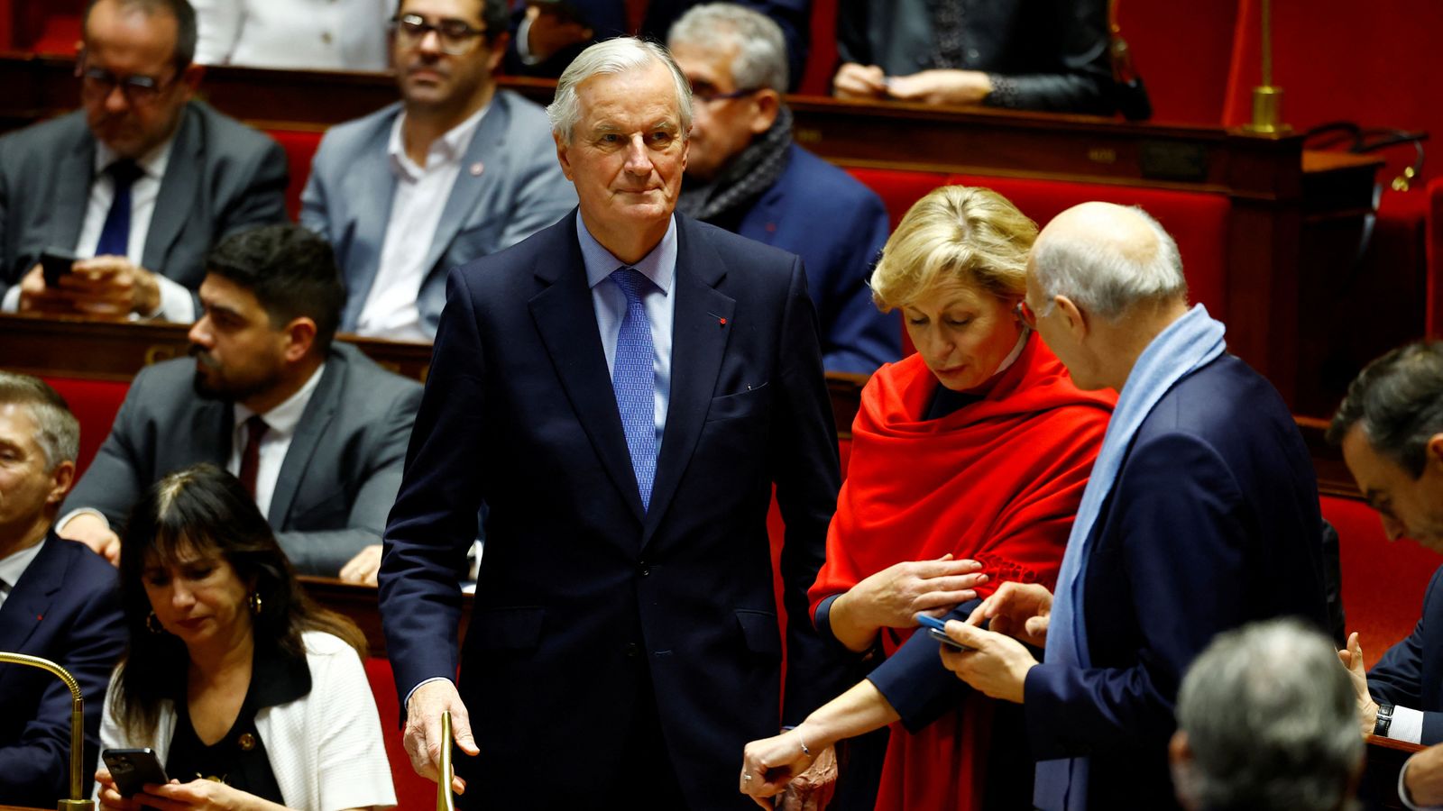 French government collapses as Prime Minister Michel Barnier loses no ...