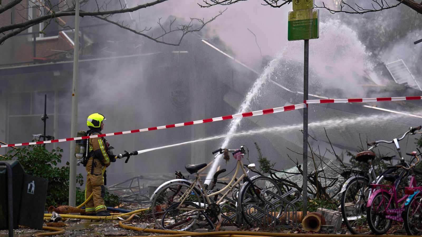 Multiple people injured and several apartments destroyed after powerful ...