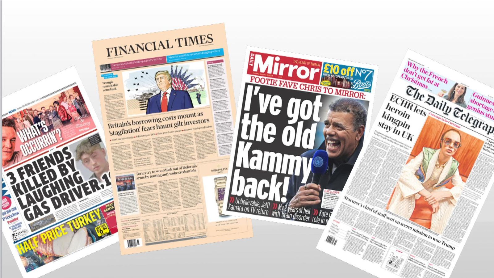 Press Preview: Thursday's papers | News UK Video News | Sky News