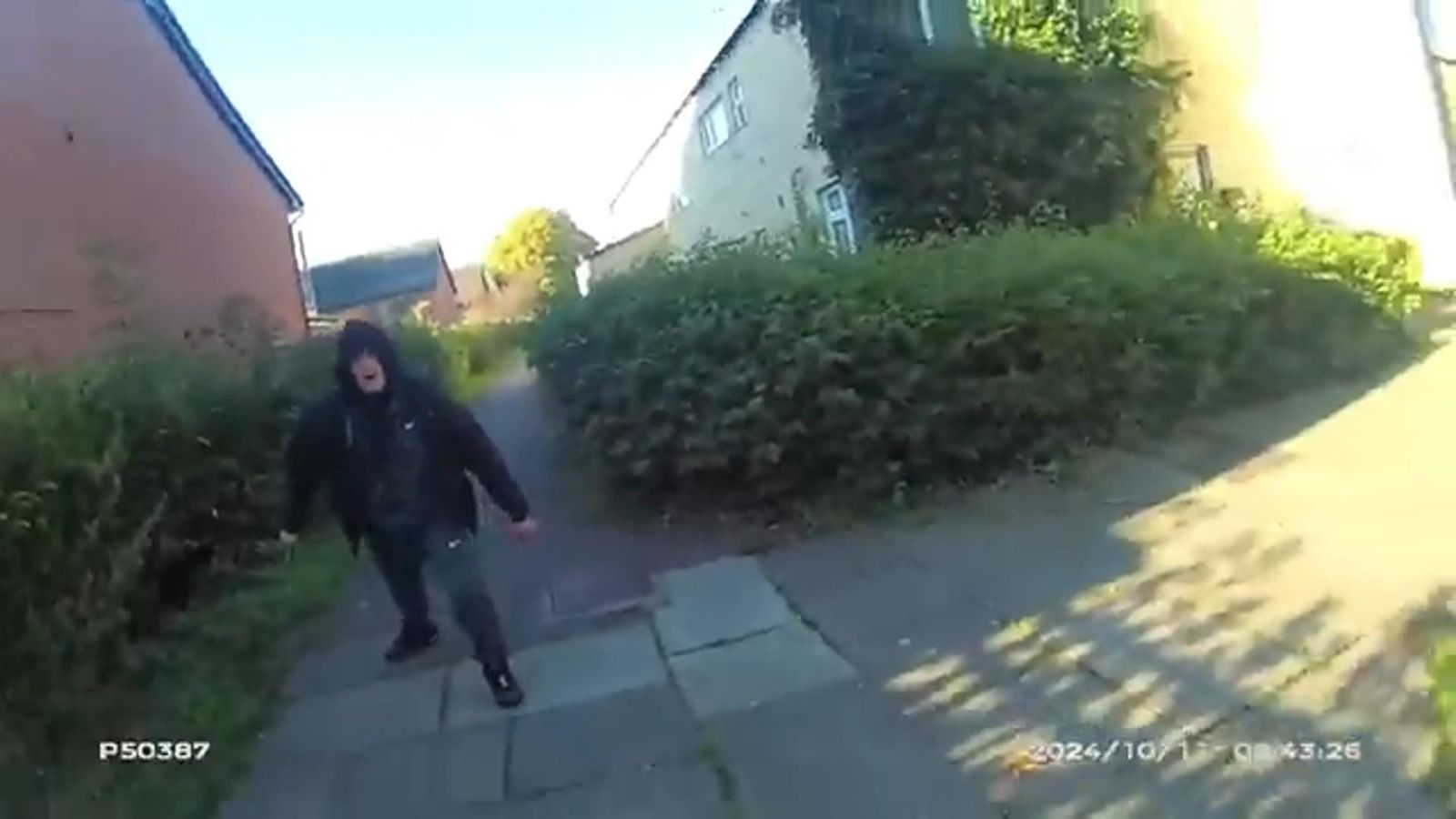 Man chases officer with knife and threatens to pull out a gun | News UK ...