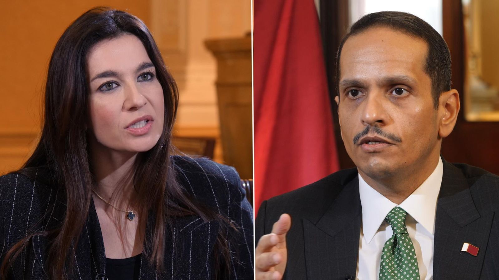 Qatari Prime Minister tells Sky News he hopes to 'stabilise' situation ...