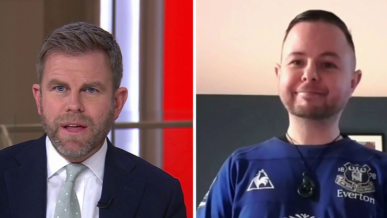 Storm Darragh: Merseyside derby called off as Everton fan who travelled ...