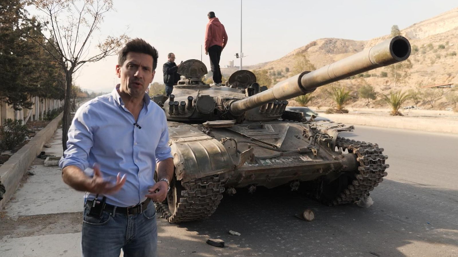 Syria: Aftermath of fighting in outskirts of Damascus | News UK Video ...