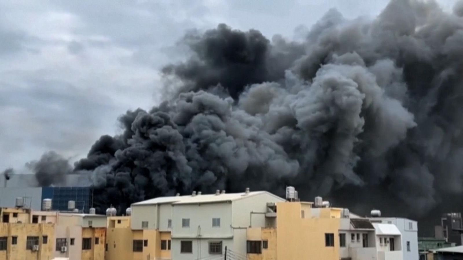 Warehouse fire kills nine people and injures seven in central Taiwan ...