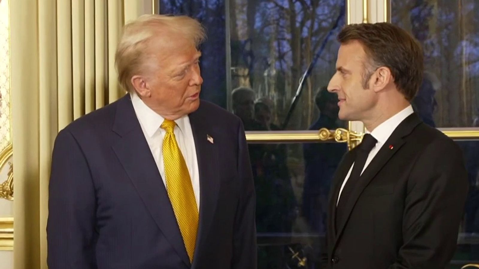 Macron welcomes Trump to Paris ahead of Notre-Dame reopening | News UK ...