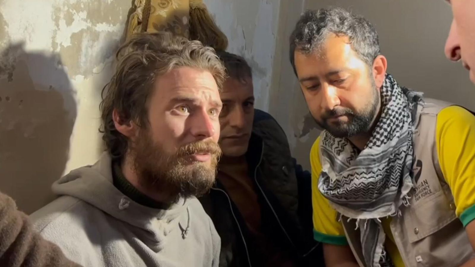 US prisoner freed from Syrian jail speaks to NBC saying: 'My Lord took ...