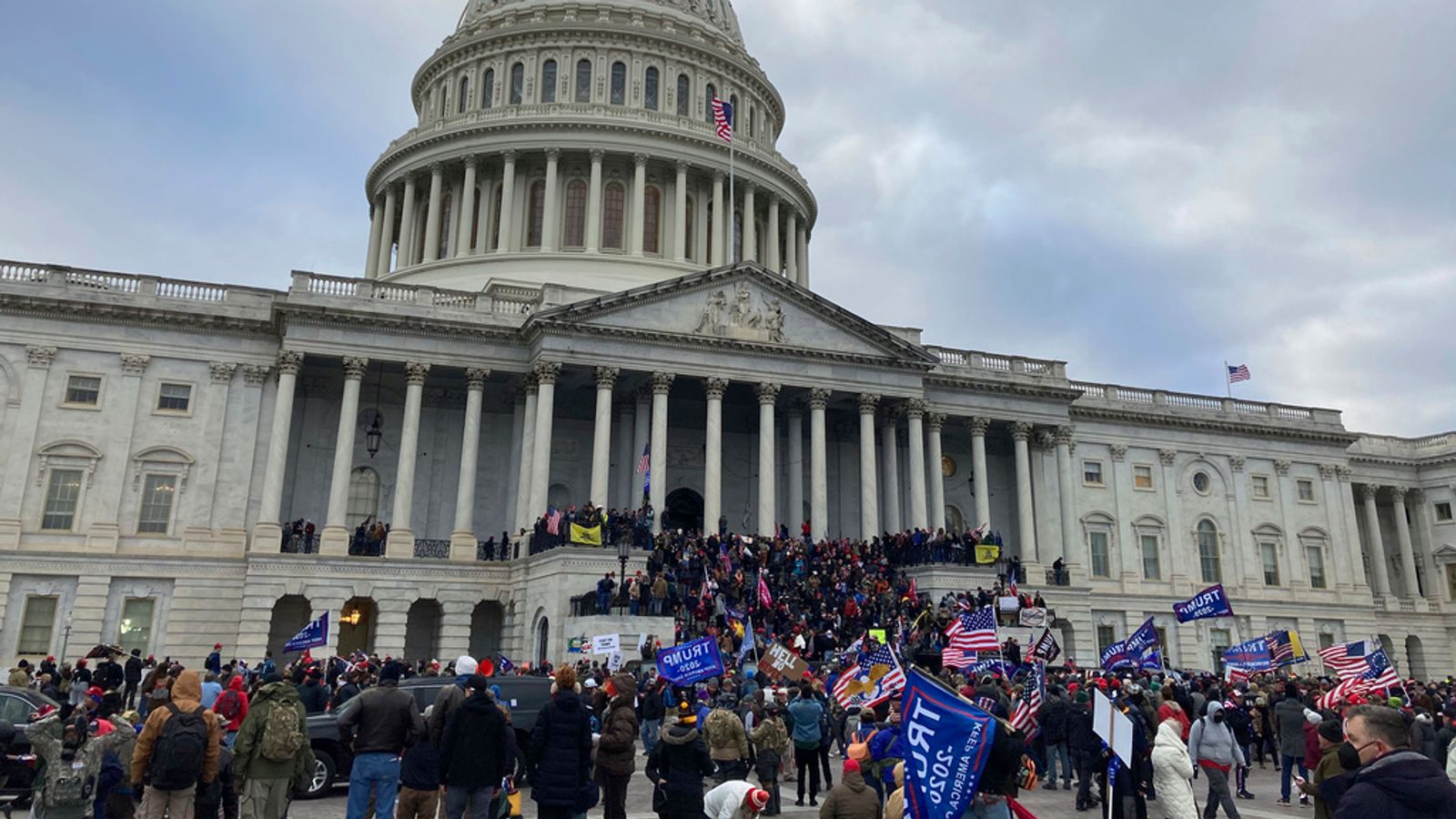 Capitol riots: Man convicted of taking part in disorder expects Trump ...