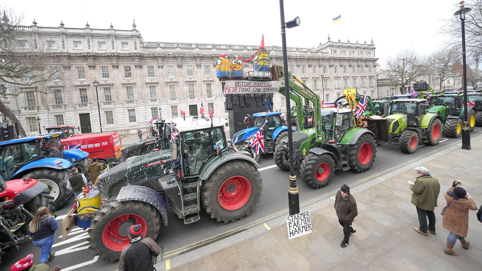 Farmers protest live: Tractors driven to Westminster as budget protest ...