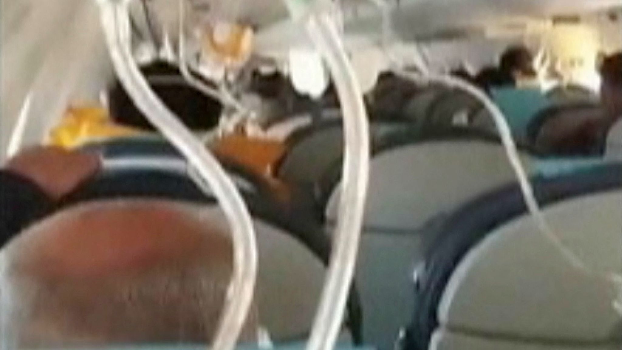 Passengers seen praying in Azerbaijan Airlines cabin footage moments ...