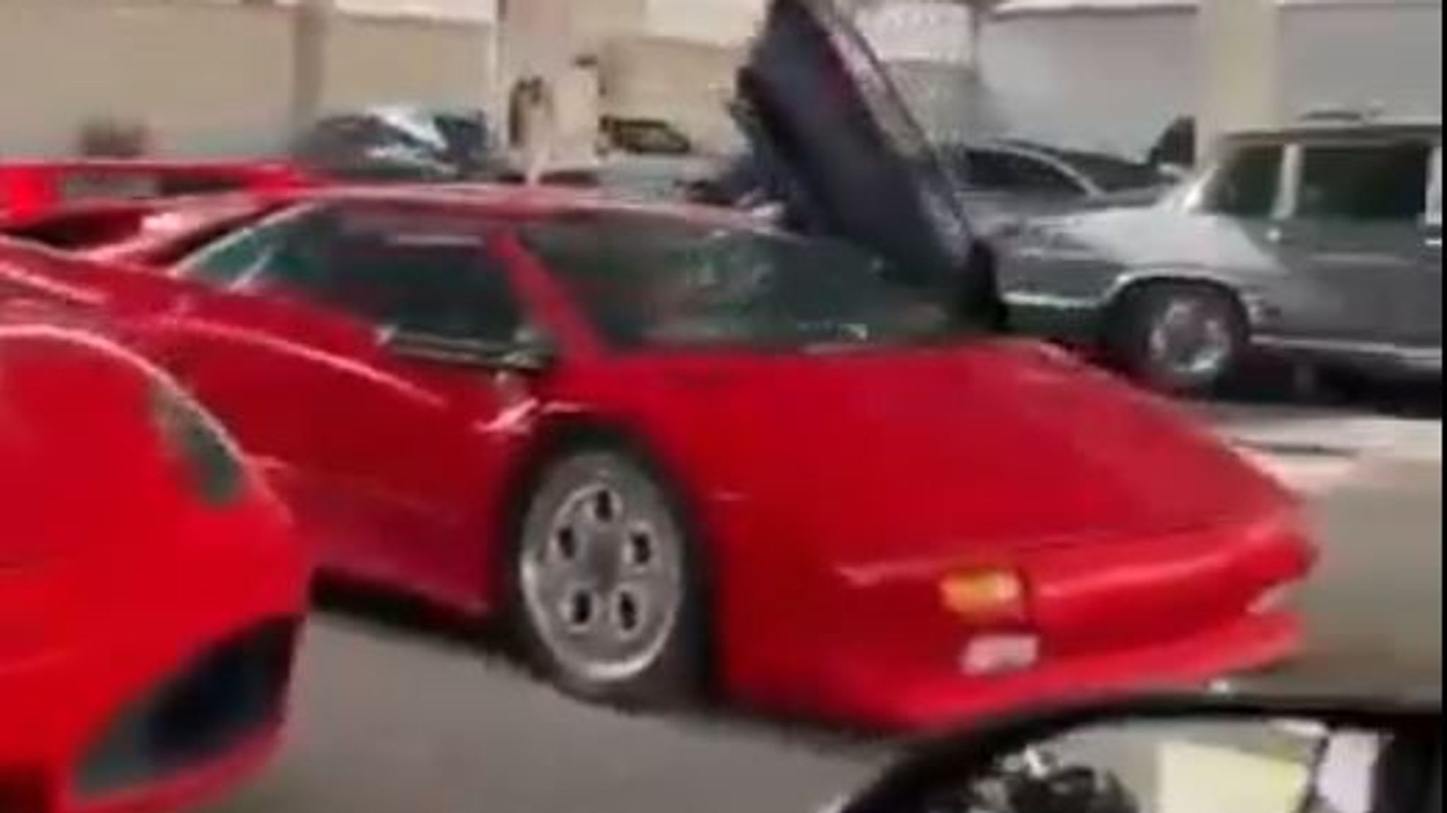 Rebels storming Assad's palace find luxury car collection including ...