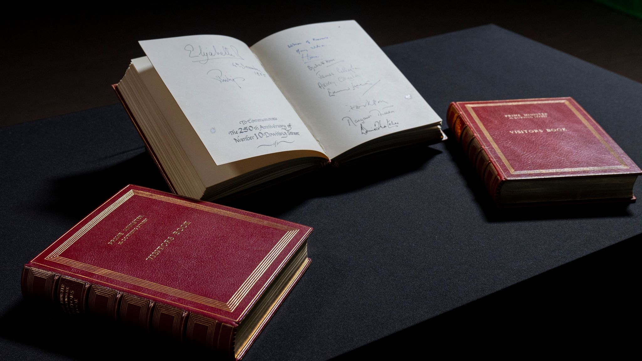 Presidents, princes and prime ministers signed extraordinary collection of No 10 visitors' books ...