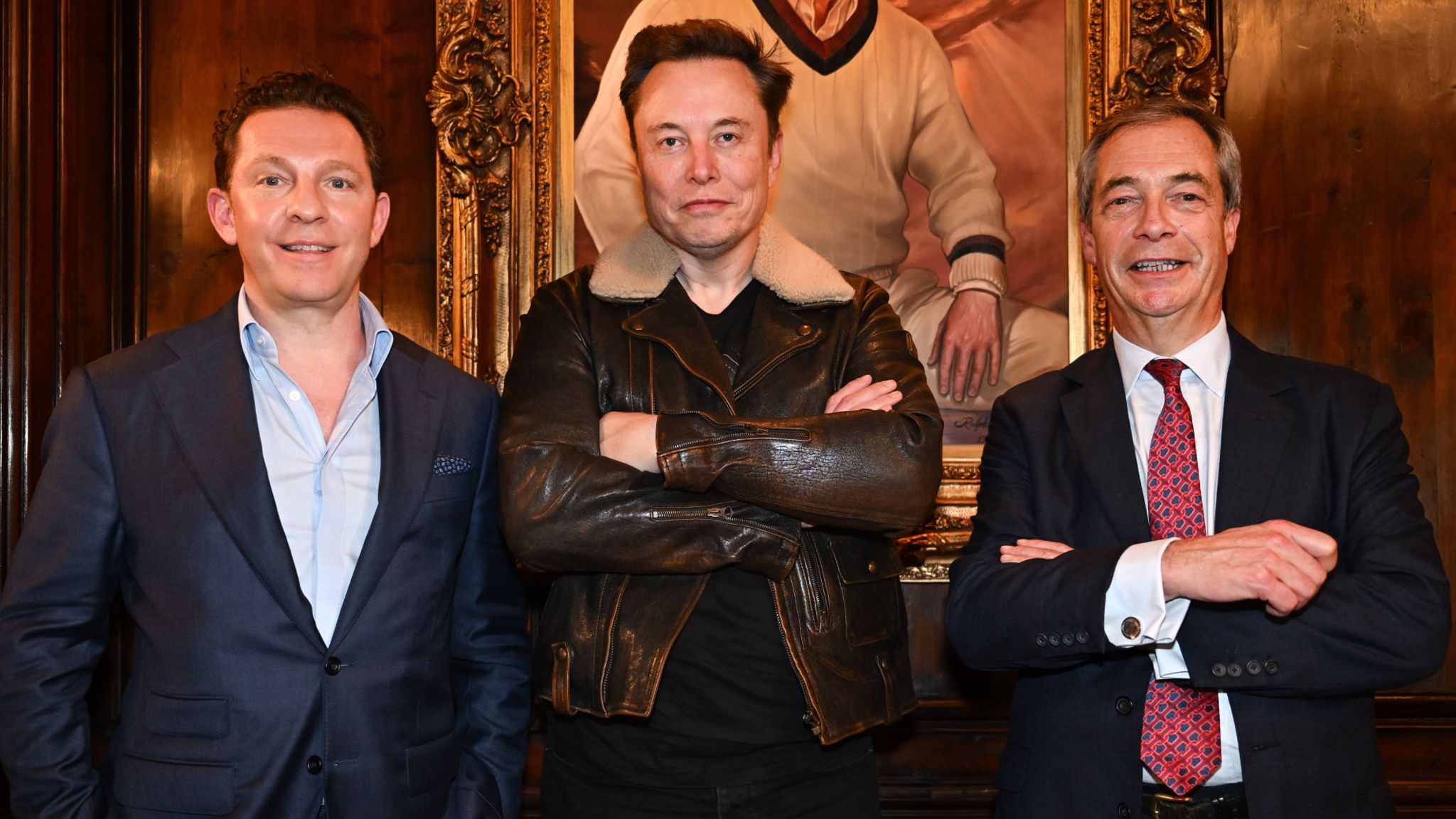 Nigel Farage meets Elon Musk and JD Vance at Trump's home amid reports ...