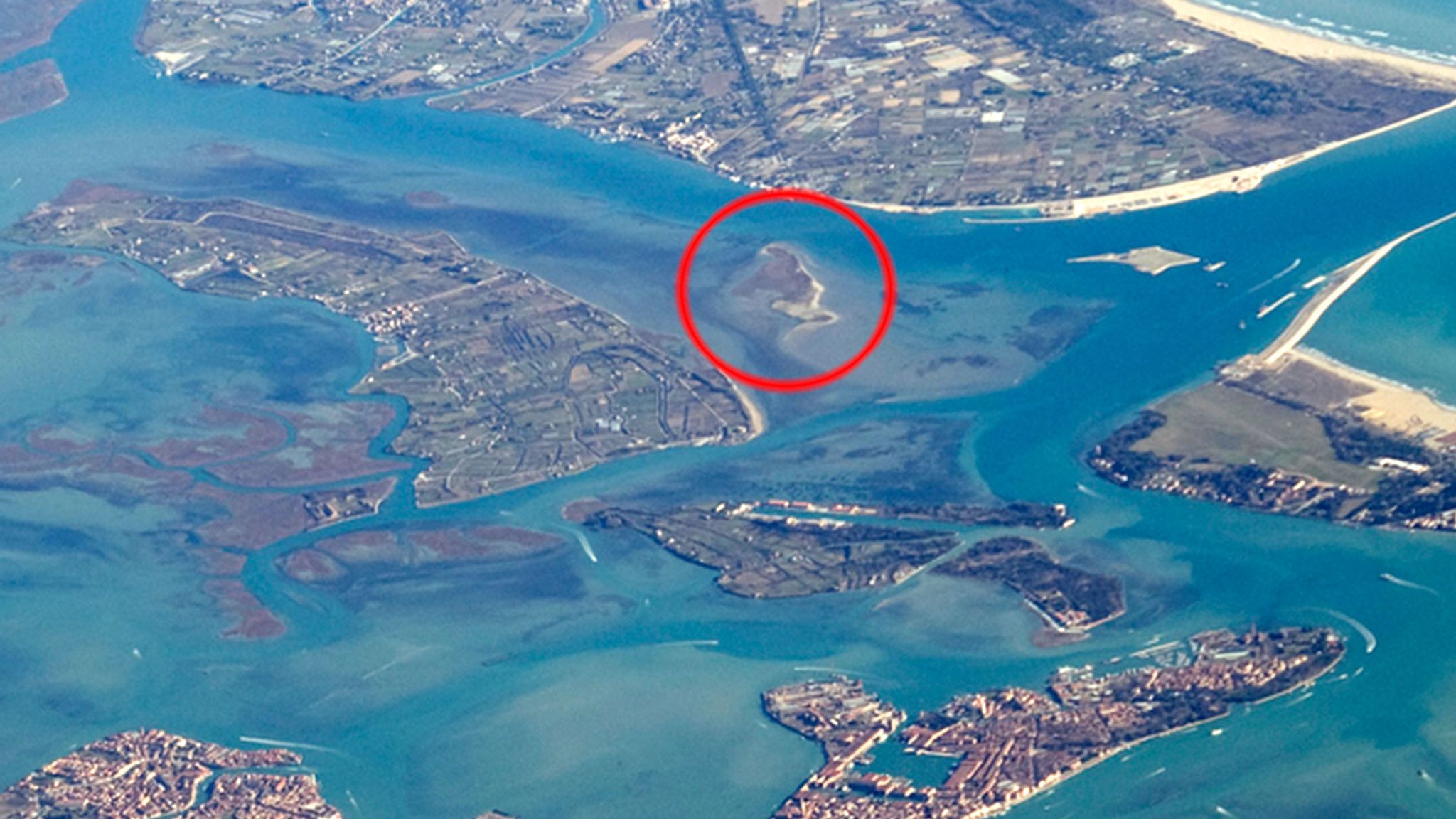 New island emerges in Venice - thanks to flood barriers | World News ...