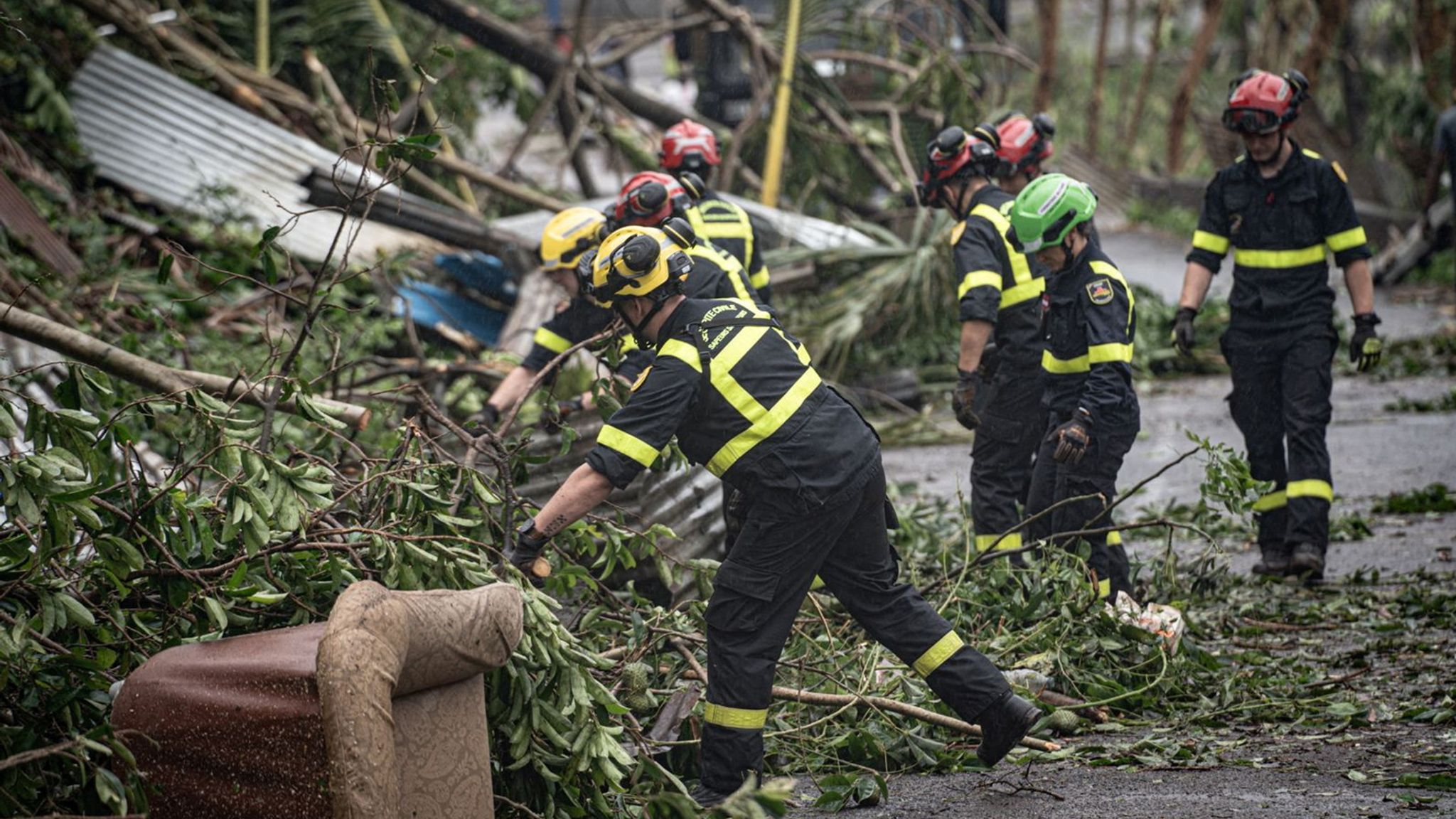 Cyclone Chido: Rescue workers search Mayotte for survivors - as ...