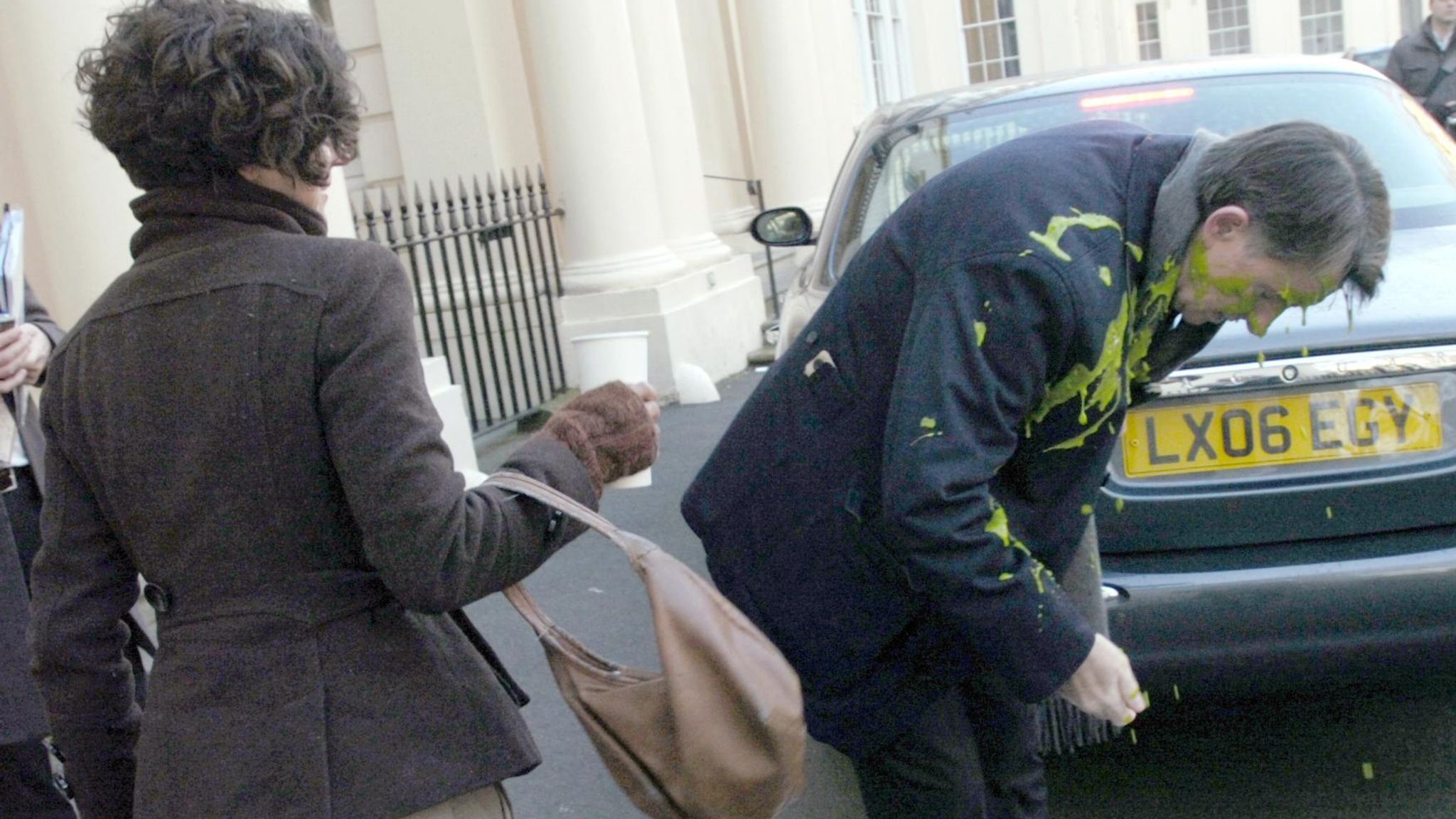 All the strange things that have been thrown at politicians over the ...