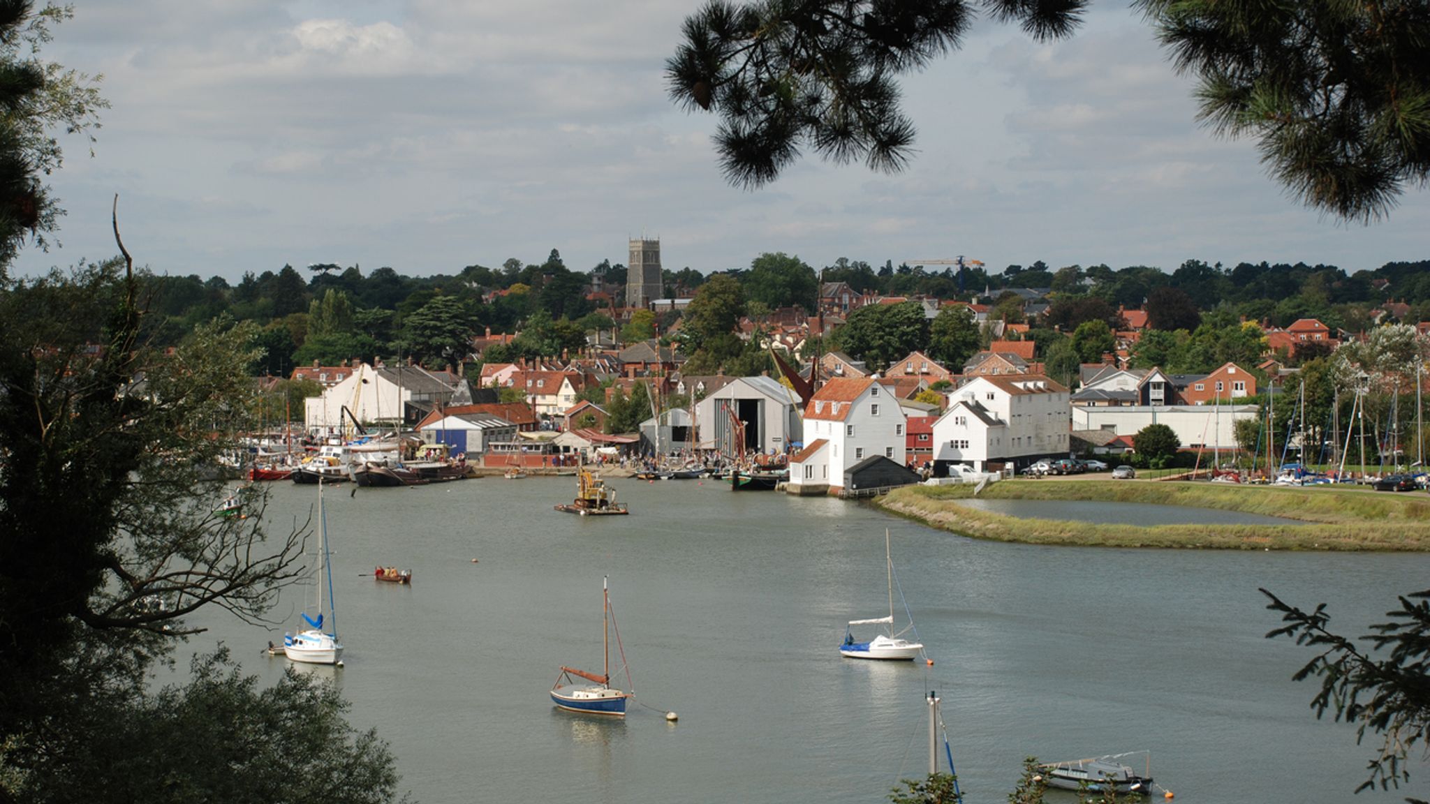 Woodbridge named happiest place to live in UK | UK News | Sky News