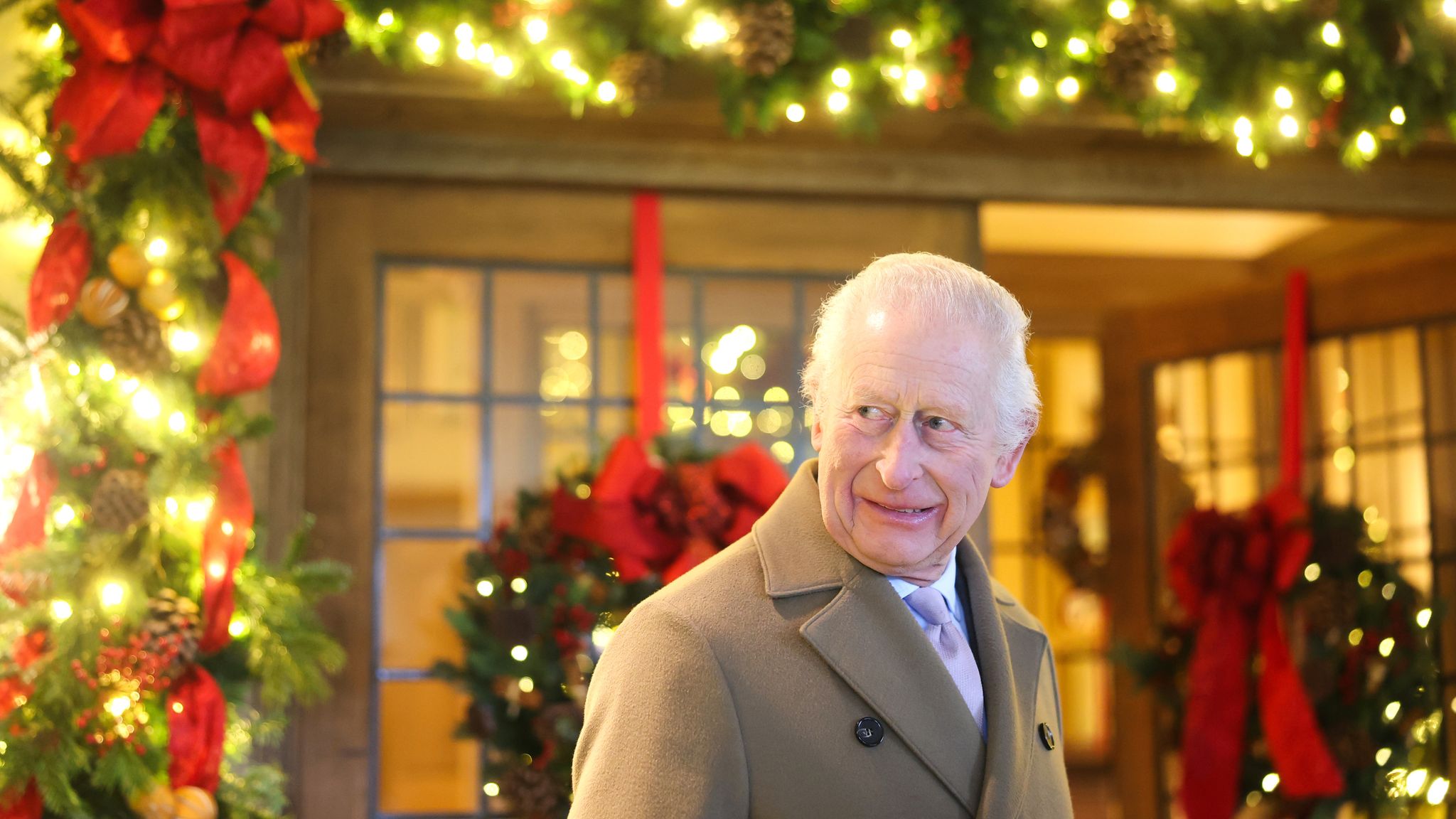 King's cancer treatment will continue into next year, Sky News ...