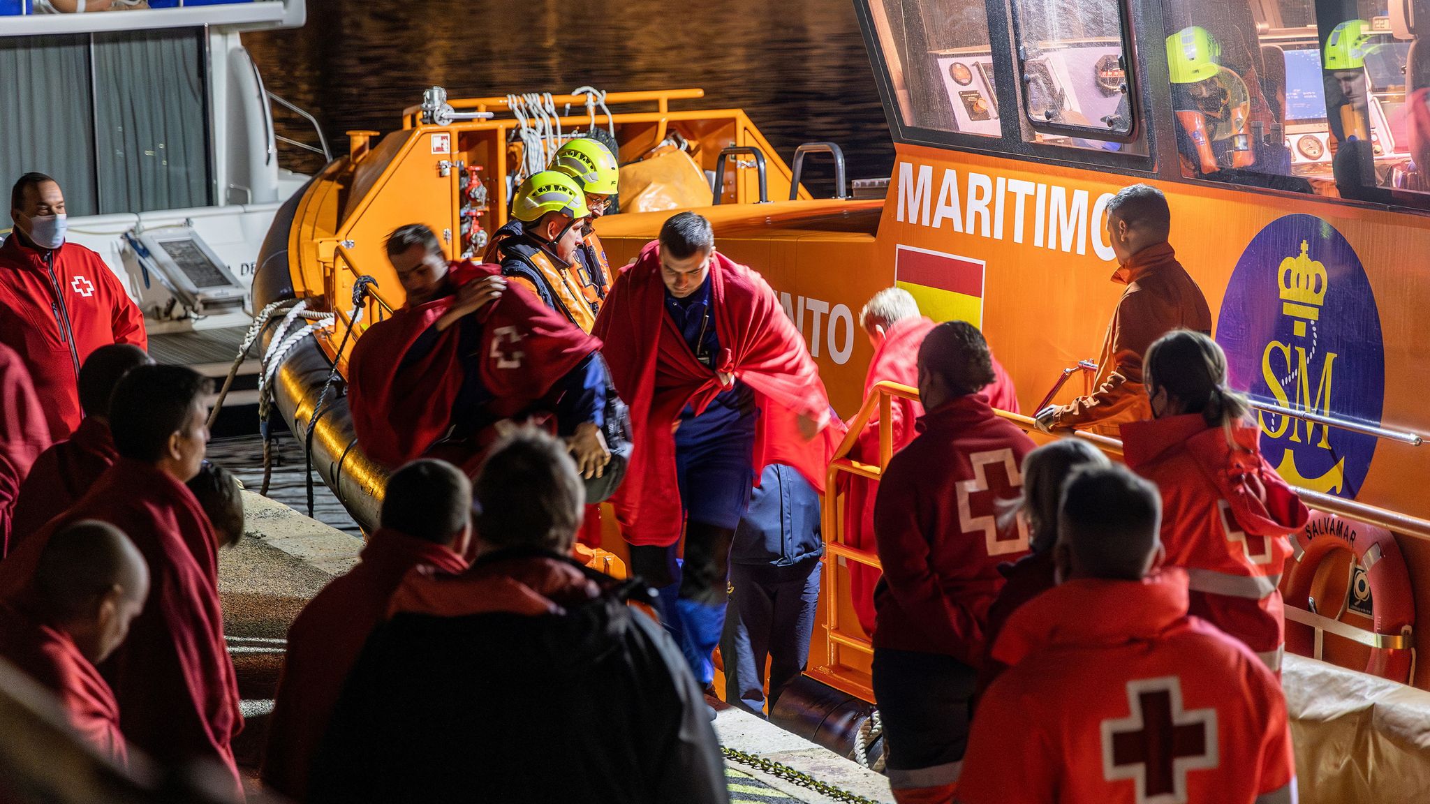 Russian cargo ship 'on Syria mission' sinks in Mediterranean | World News | Sky News