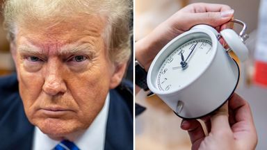 Donald Trump calls time on turning the clocks back | US News | Sky News