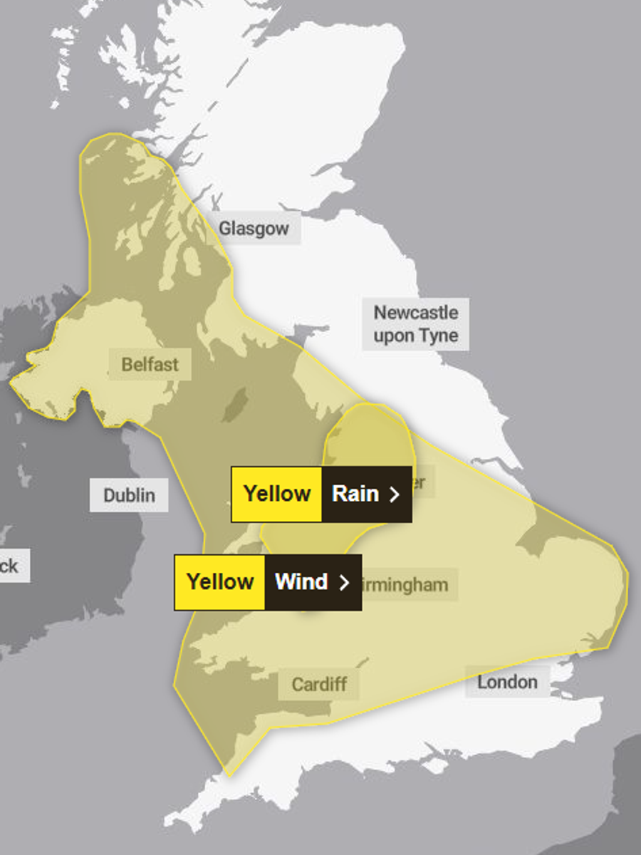 Met Office names Storm Darragh as extreme weather heads for UK this ...
