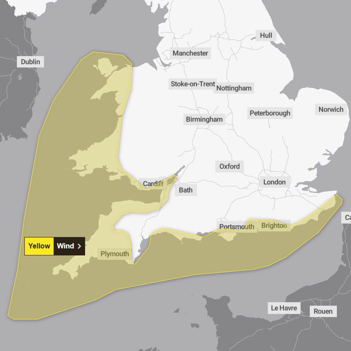 Storm Eowyn: Strong winds threaten UK ahead of 'danger to life' alert and up to 90mph gusts | UK ...