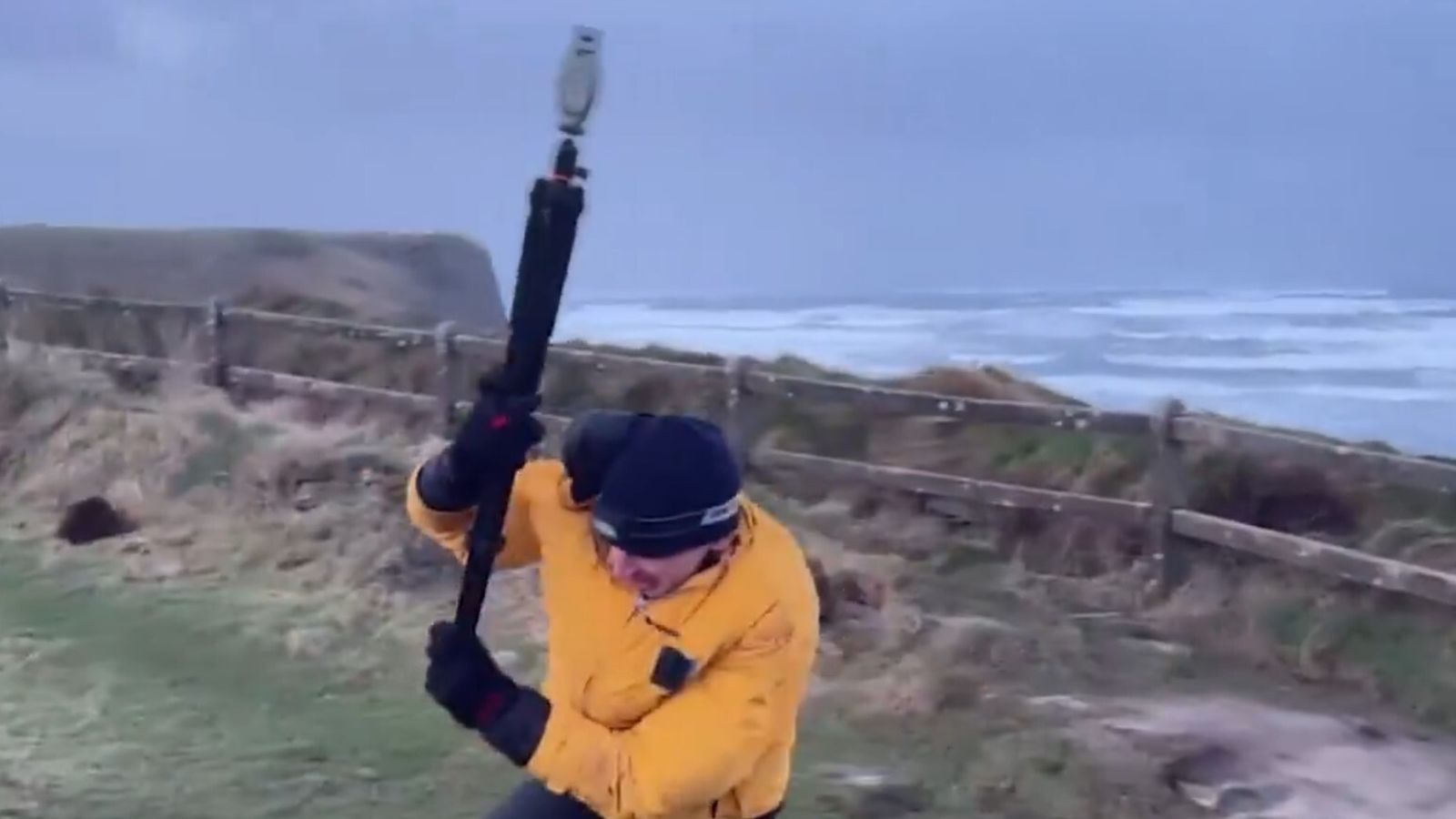 Storm Eowyn: Record-breaking winds hit Ireland | News UK Video News ...