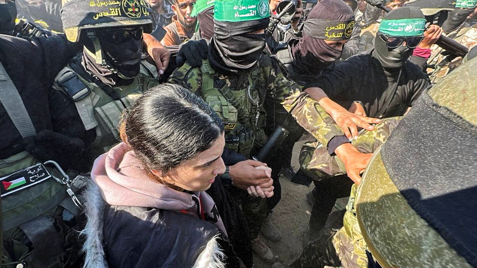 Arbel Yehoud and Gadi Mozes freed in Gaza | World News | Sky News