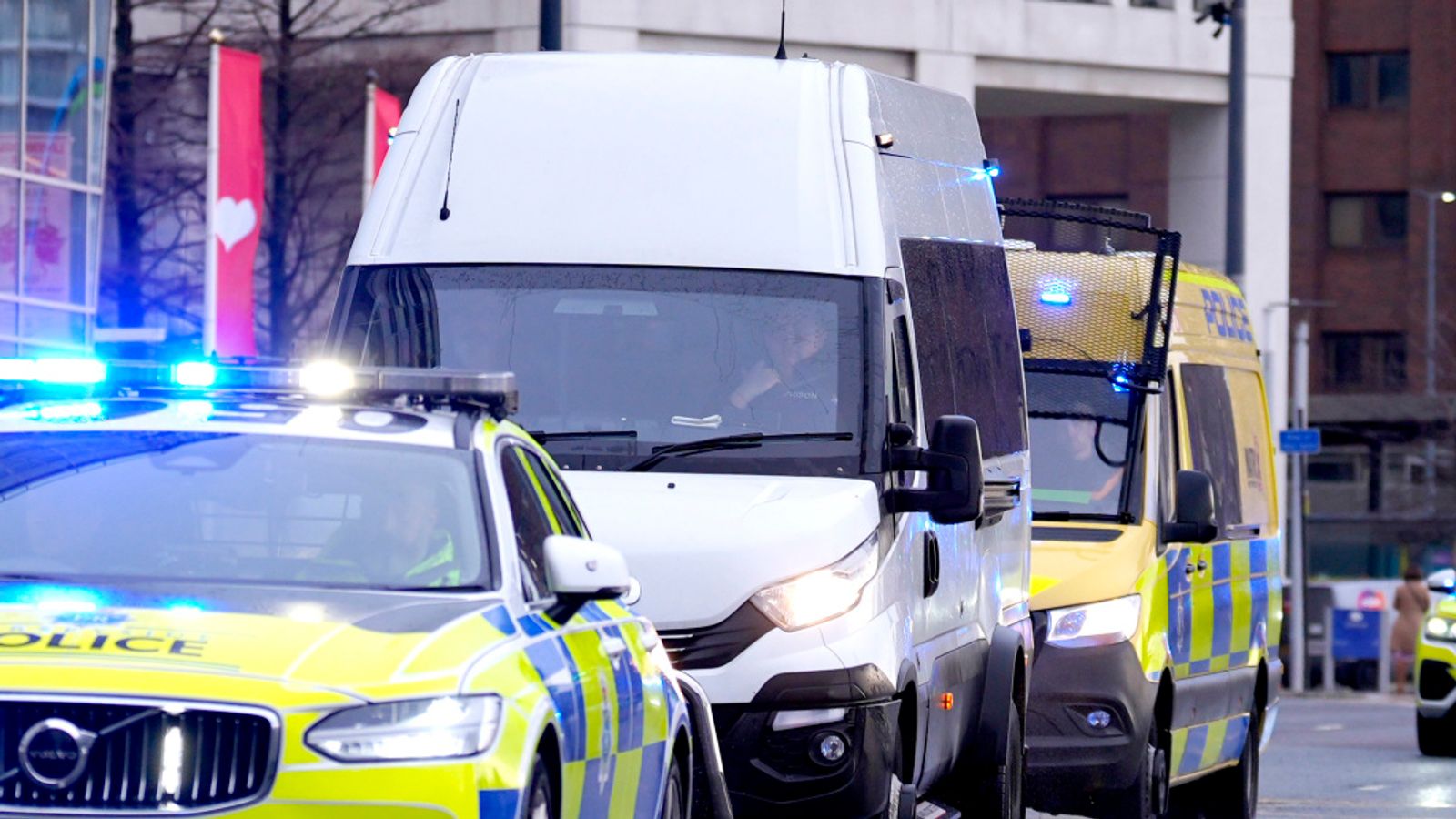 Southport killer Axel Rudakubana arrives at court | News UK Video News | Sky News