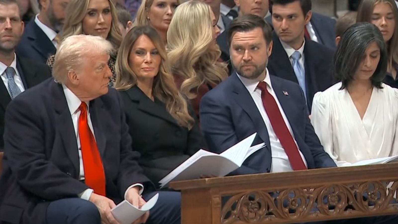 Trump latest: President responds after lecture by bishop on 'mercy' for ...