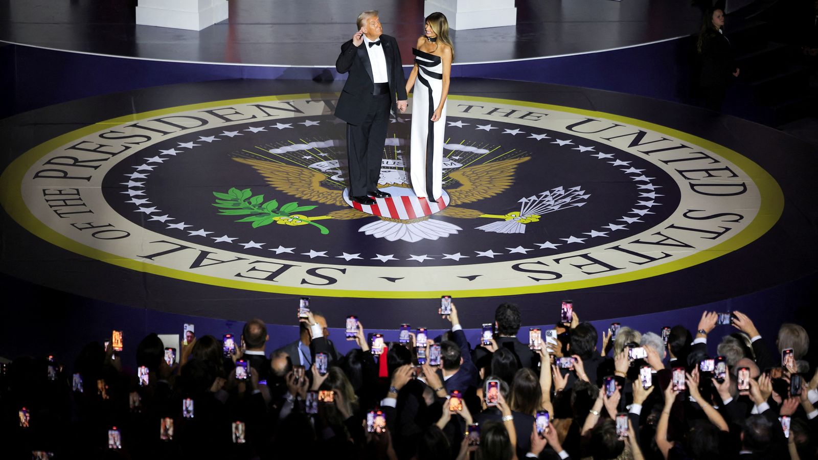 Donald Trump's inauguration in pictures | US News | Sky News