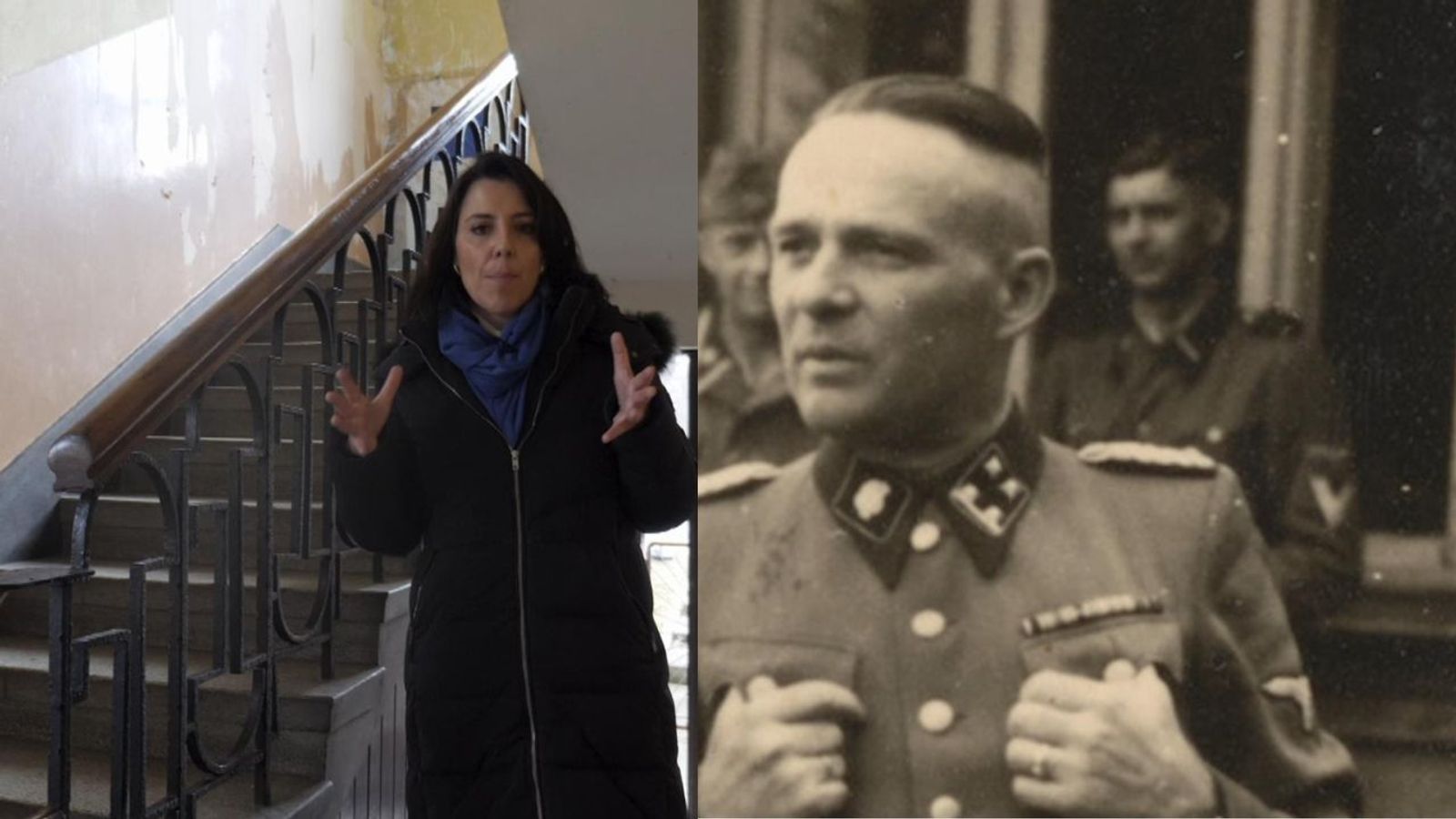 Inside Rudolf Hoss' house next door to the Auschwitz concentration camp ...