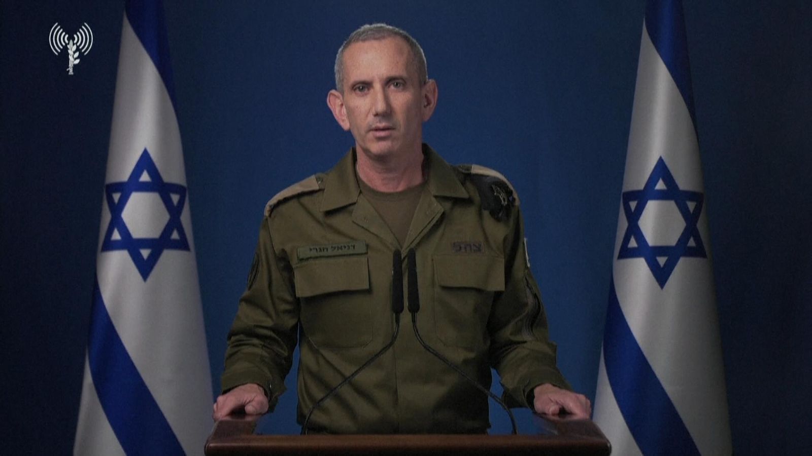 Israel Defence Forces spokesperson Daniel Hagari responds to the latest ...