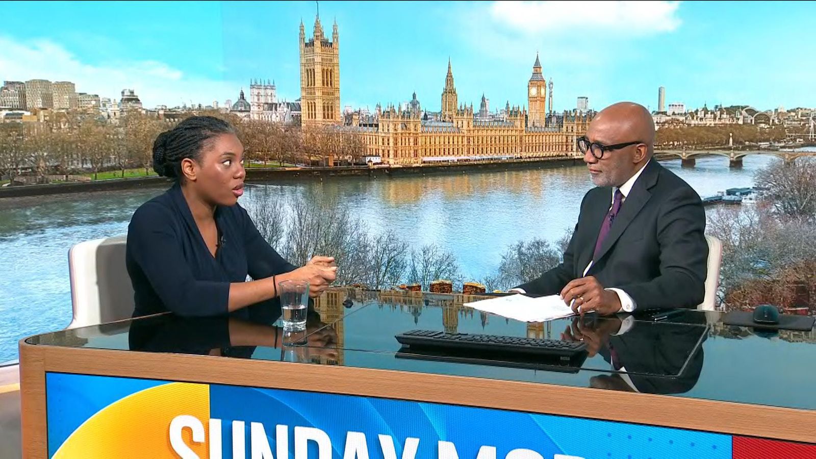 Conservative Party leader Kemi Badenoch talks immigration: 'Our country ...