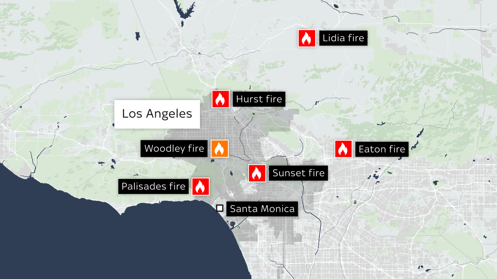 LA fires: Knowledge and movies reveal scale of 'most damaging' blazes ...