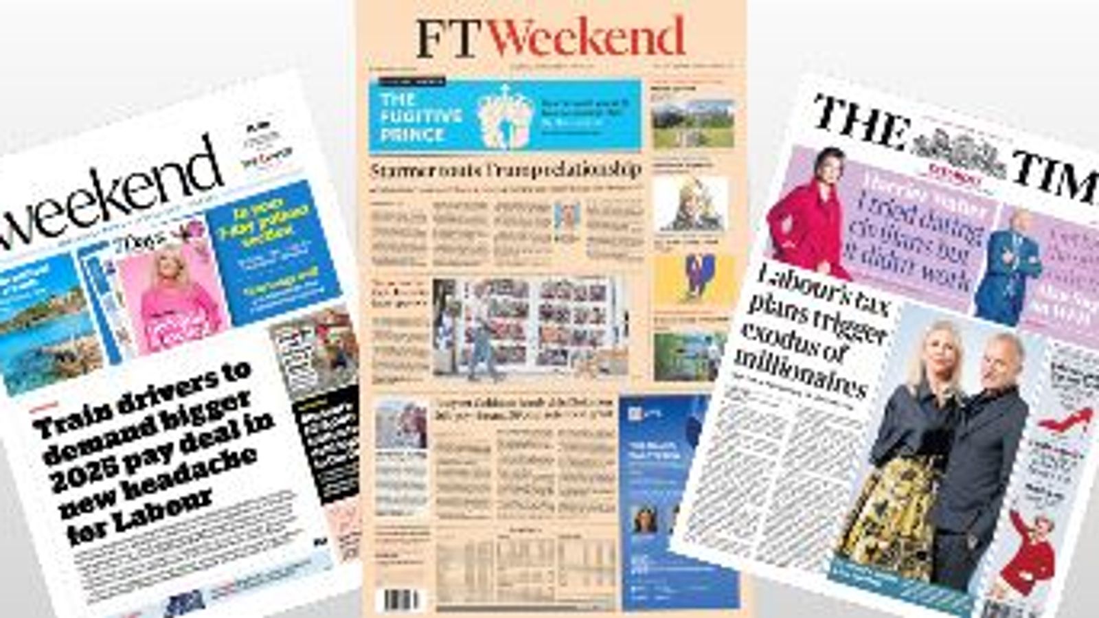 Saturday's national newspaper front pages | UK News | Sky News