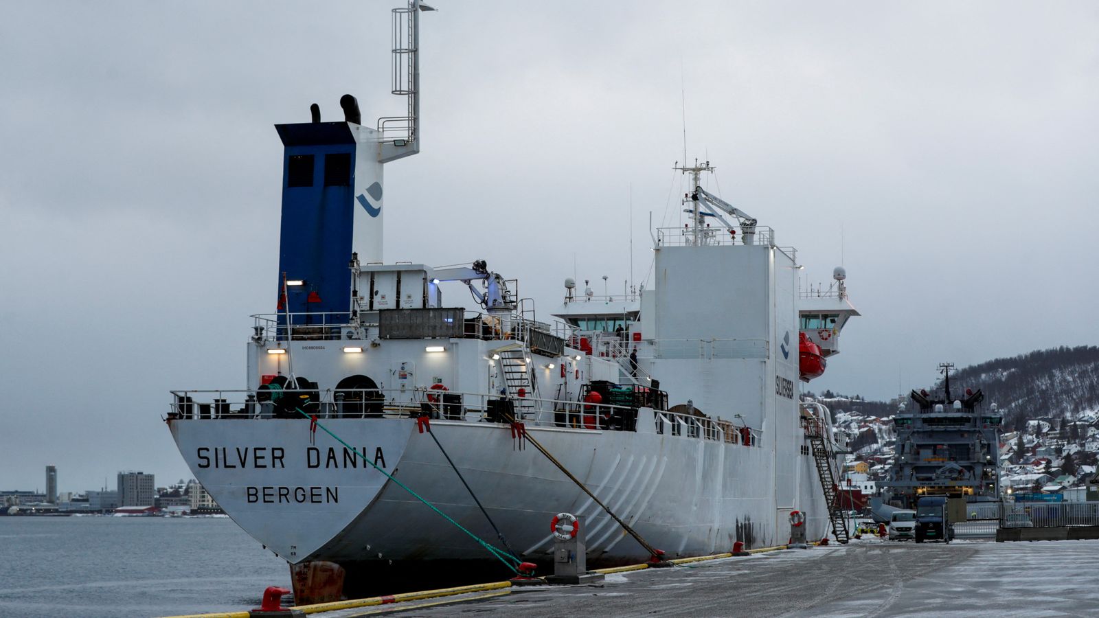 Second ship seized in Baltic Sea cable damage investigation | World ...