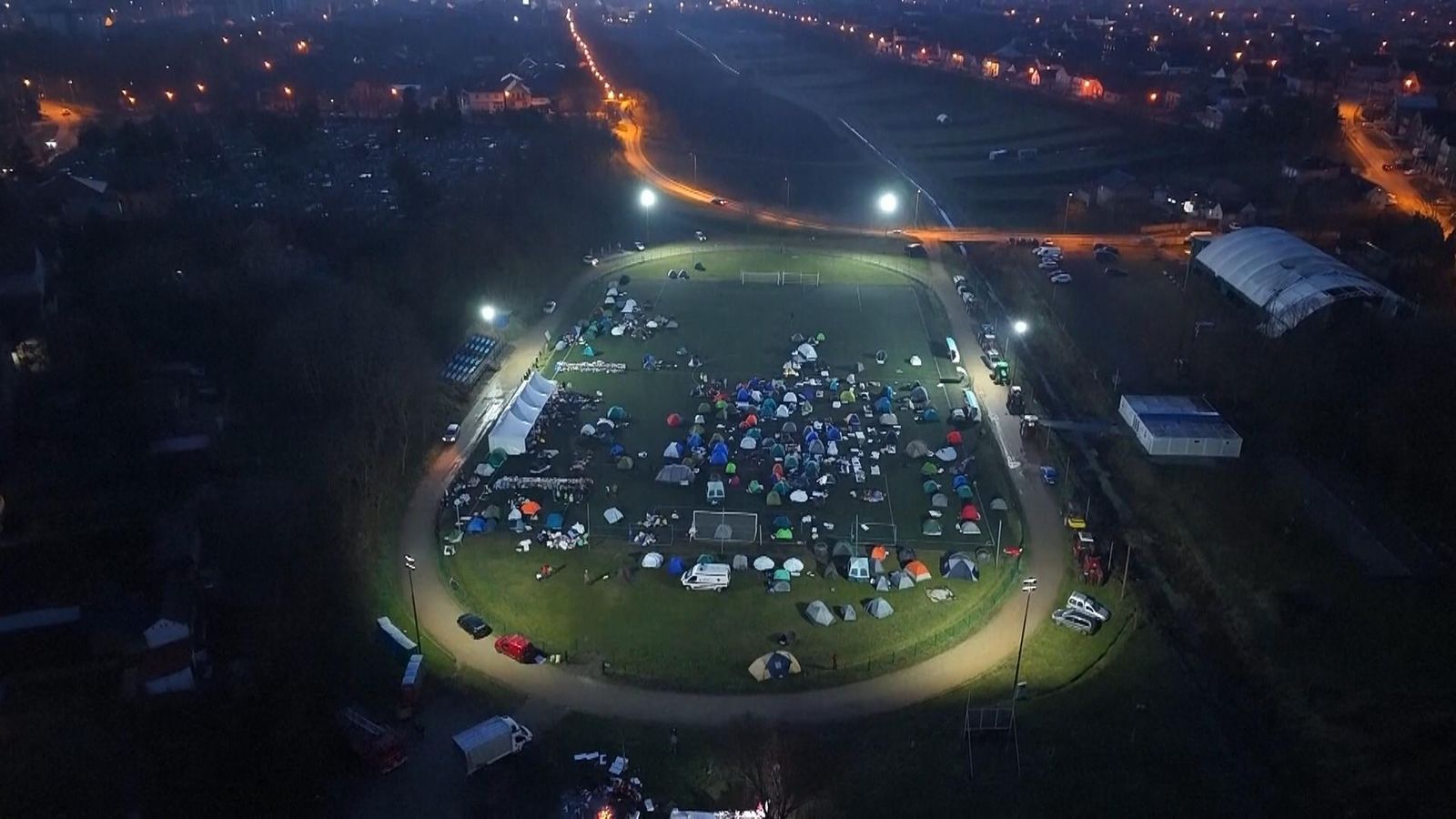 Student protesters in Serbia have slept in the freezing open air during ...