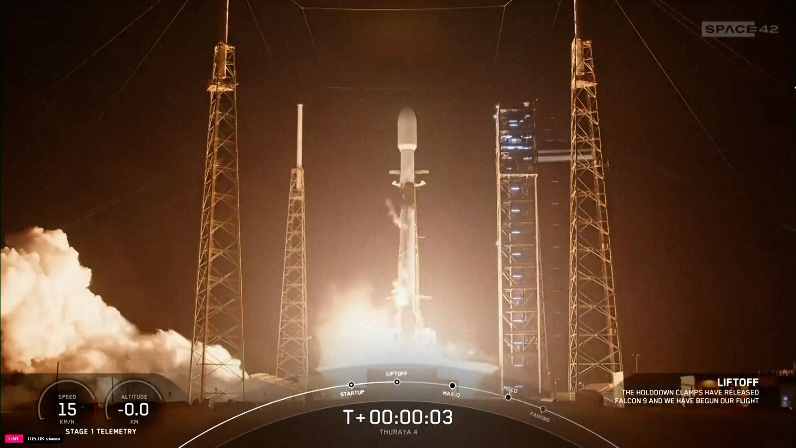 SpaceX launches satellite on behalf of UAE company | Science, Climate ...