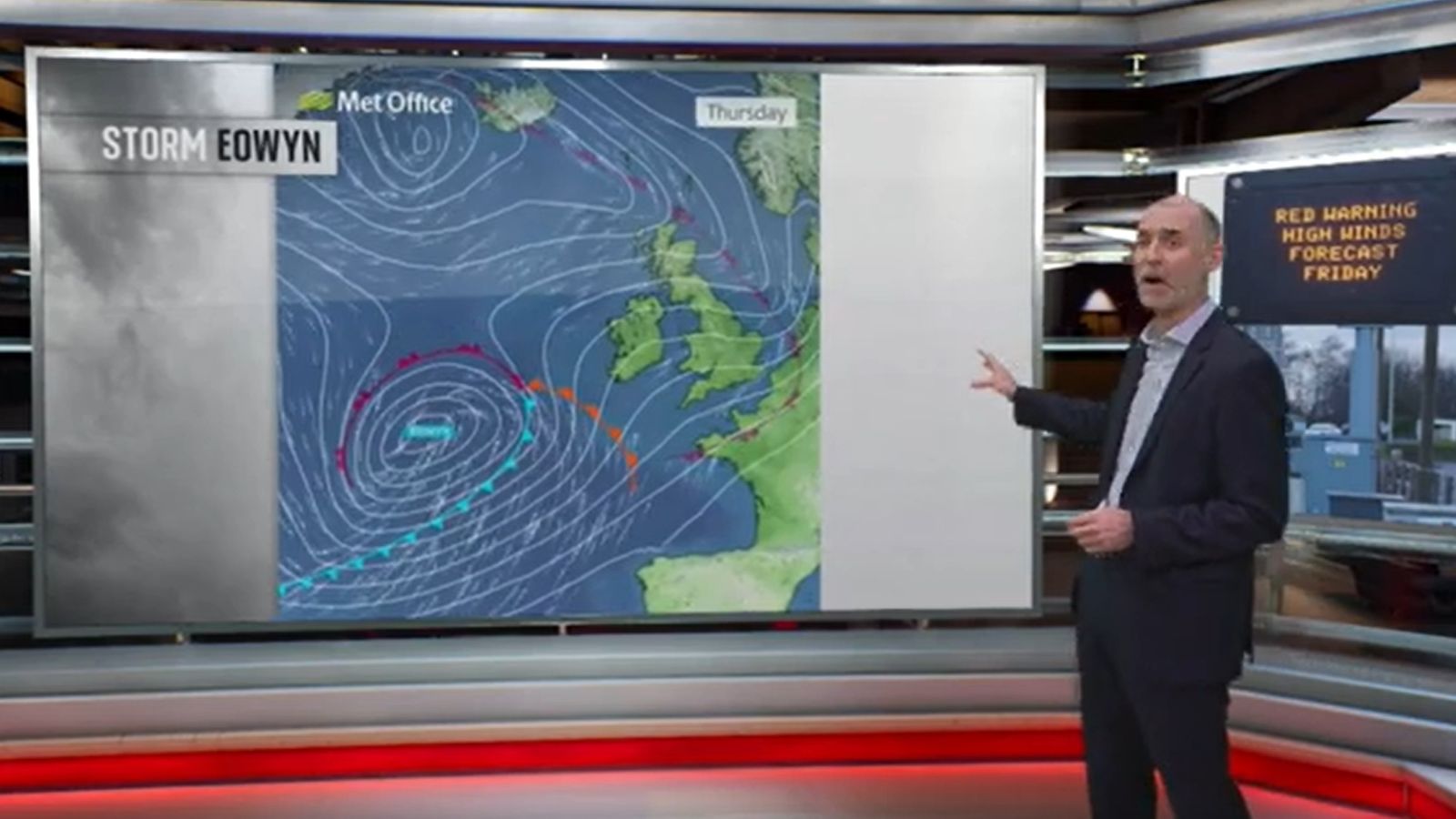 Storm Eowyn: UK & Ireland braced for 'historic storm' with up to 100mph ...