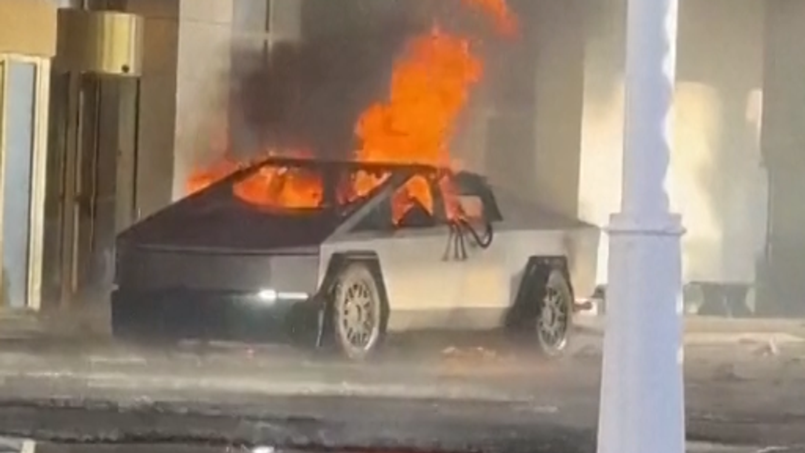 Soldier who blew up Tesla at Trump hotel left notes saying explosion ...