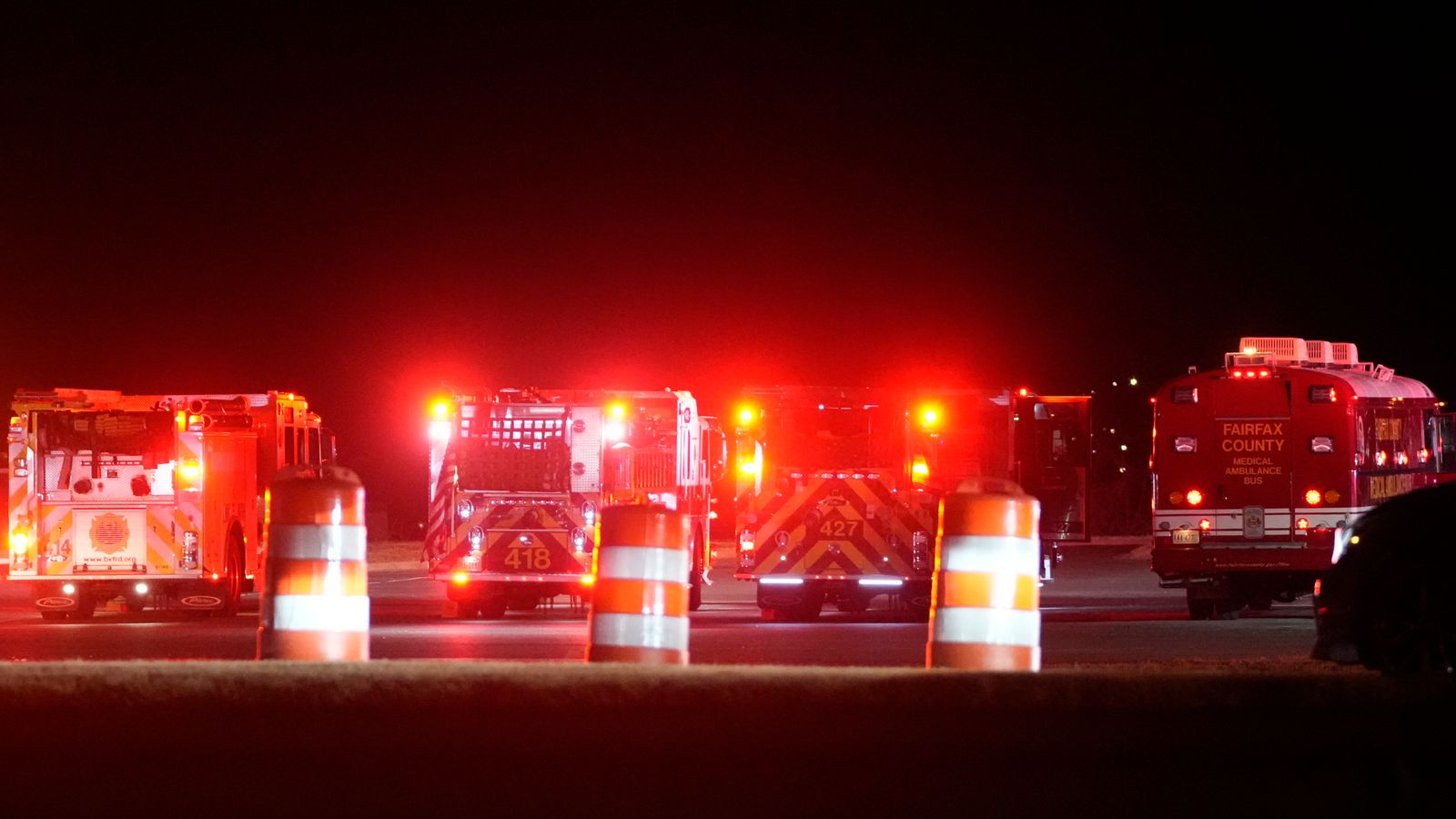 Washington: Rescuers search for survivors after plane crashes with ...