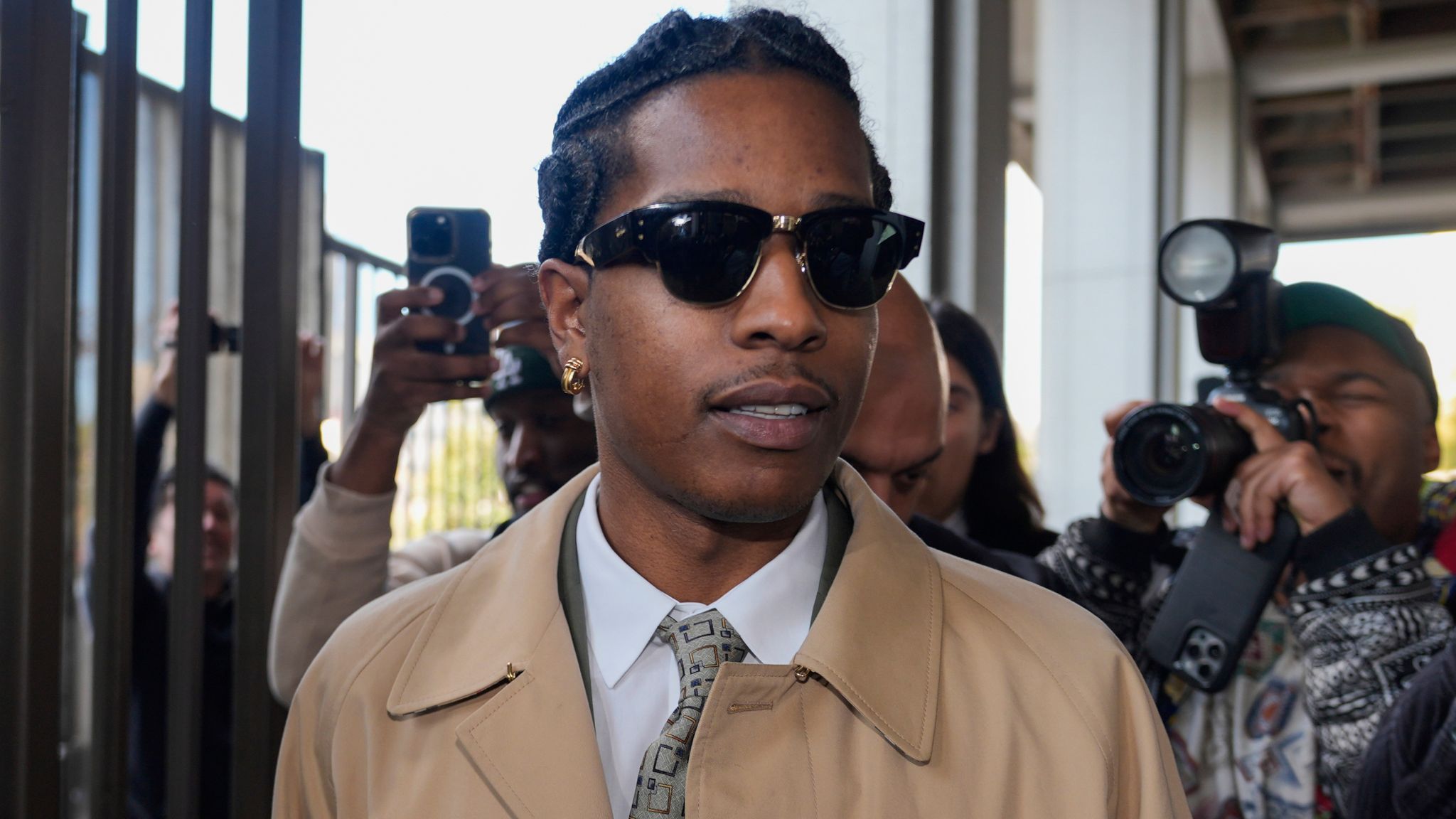 Rihanna attends court to support A$AP Rocky during his trial - as key ...